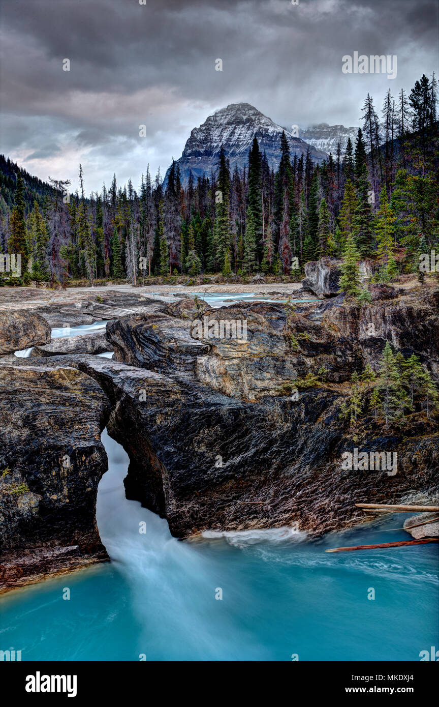 Natural Bridge Yoho National Park Canada Scenic Stock Photo - Alamy