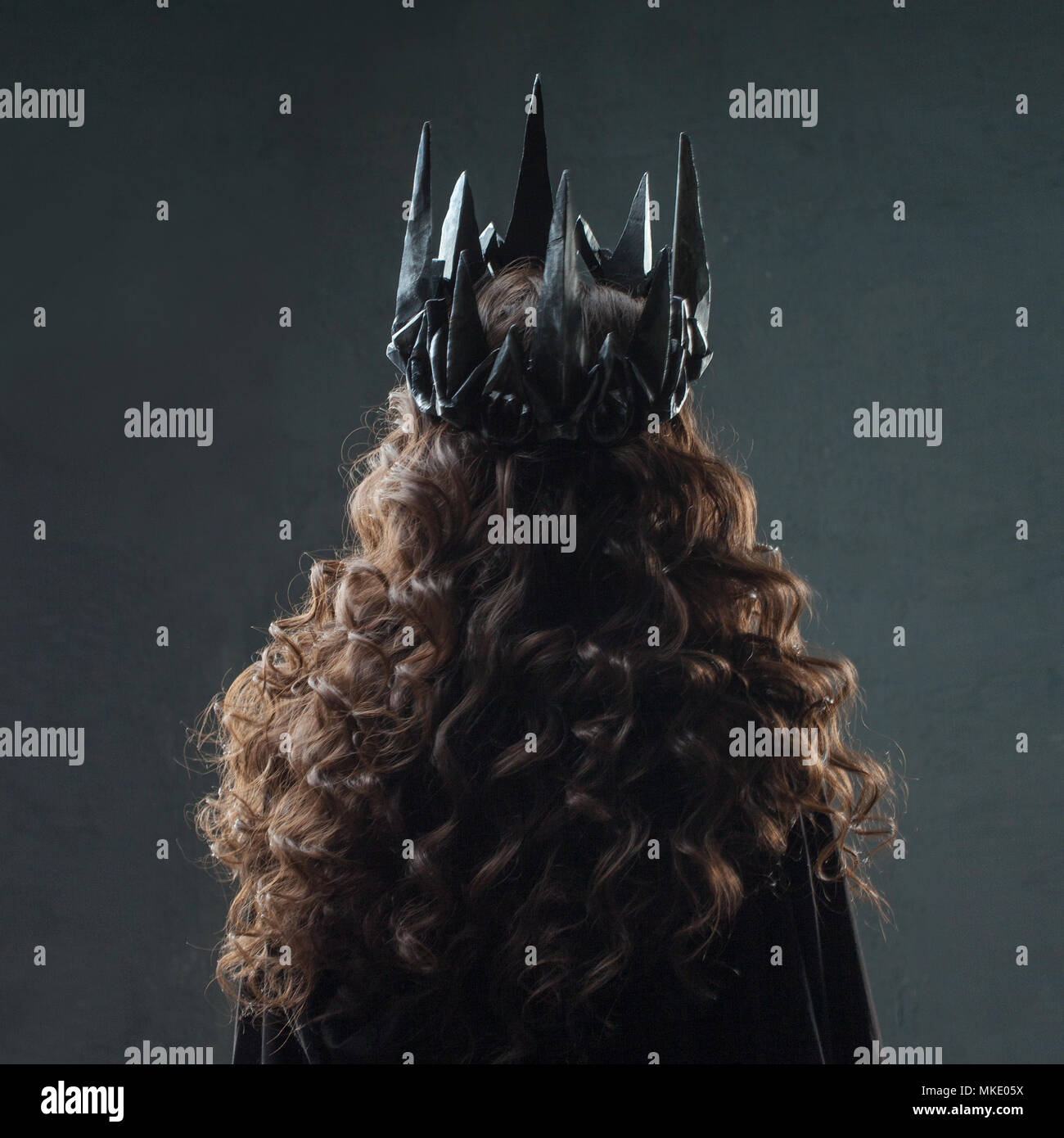 Woman gothic back hi-res stock photography and images - Alamy