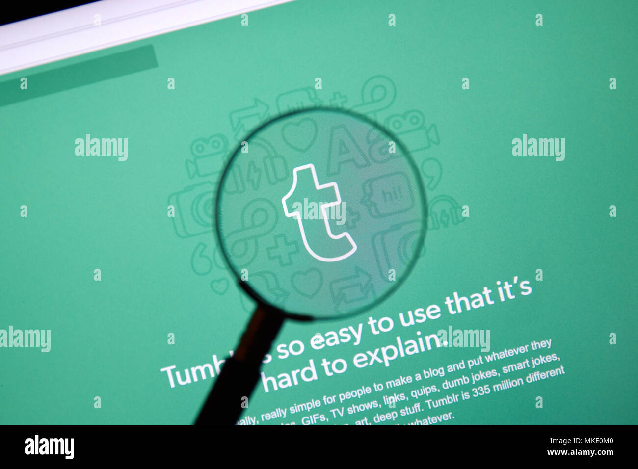 Tumblr lifestyle hi-res stock photography and images - Alamy