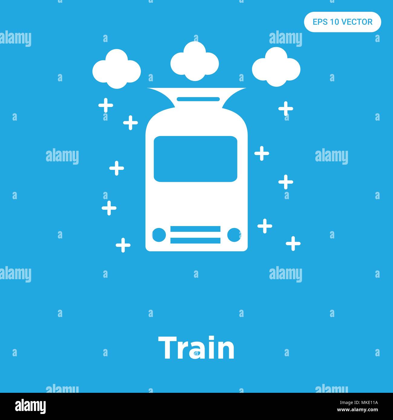 Train station line filled Stock Vector Images - Alamy