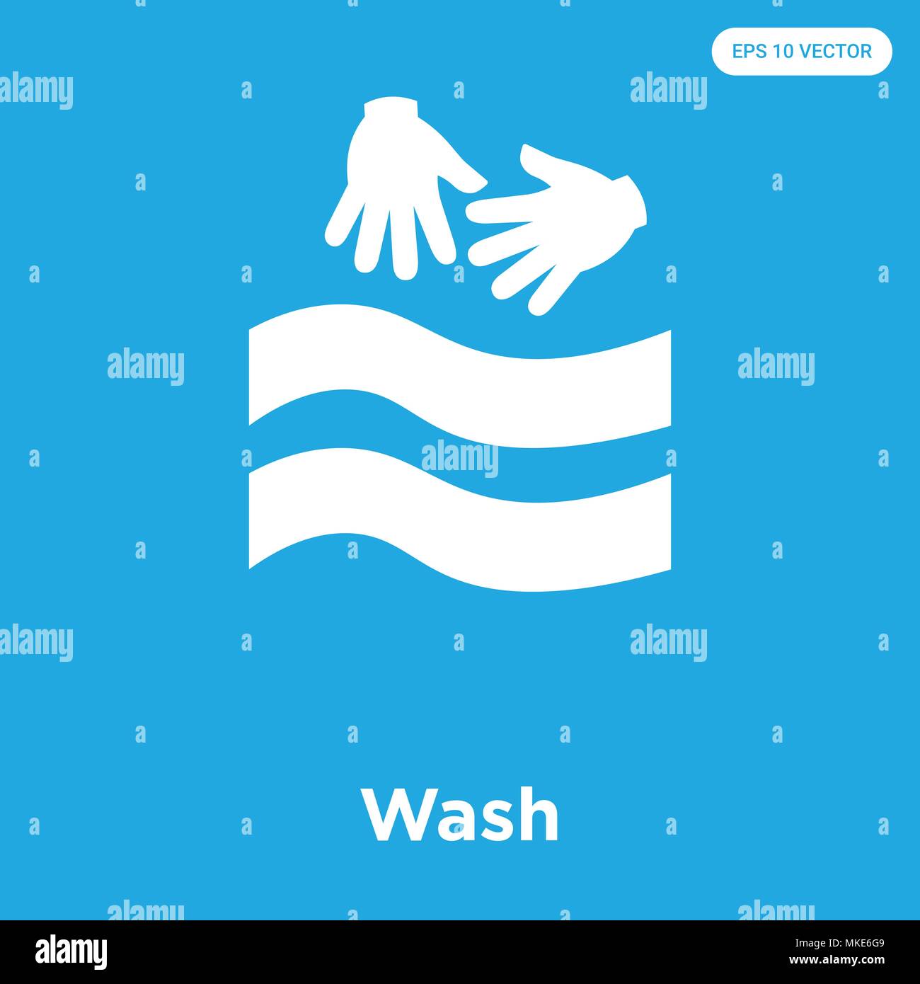 Washing instruction symbols Stock Vector Images - Alamy