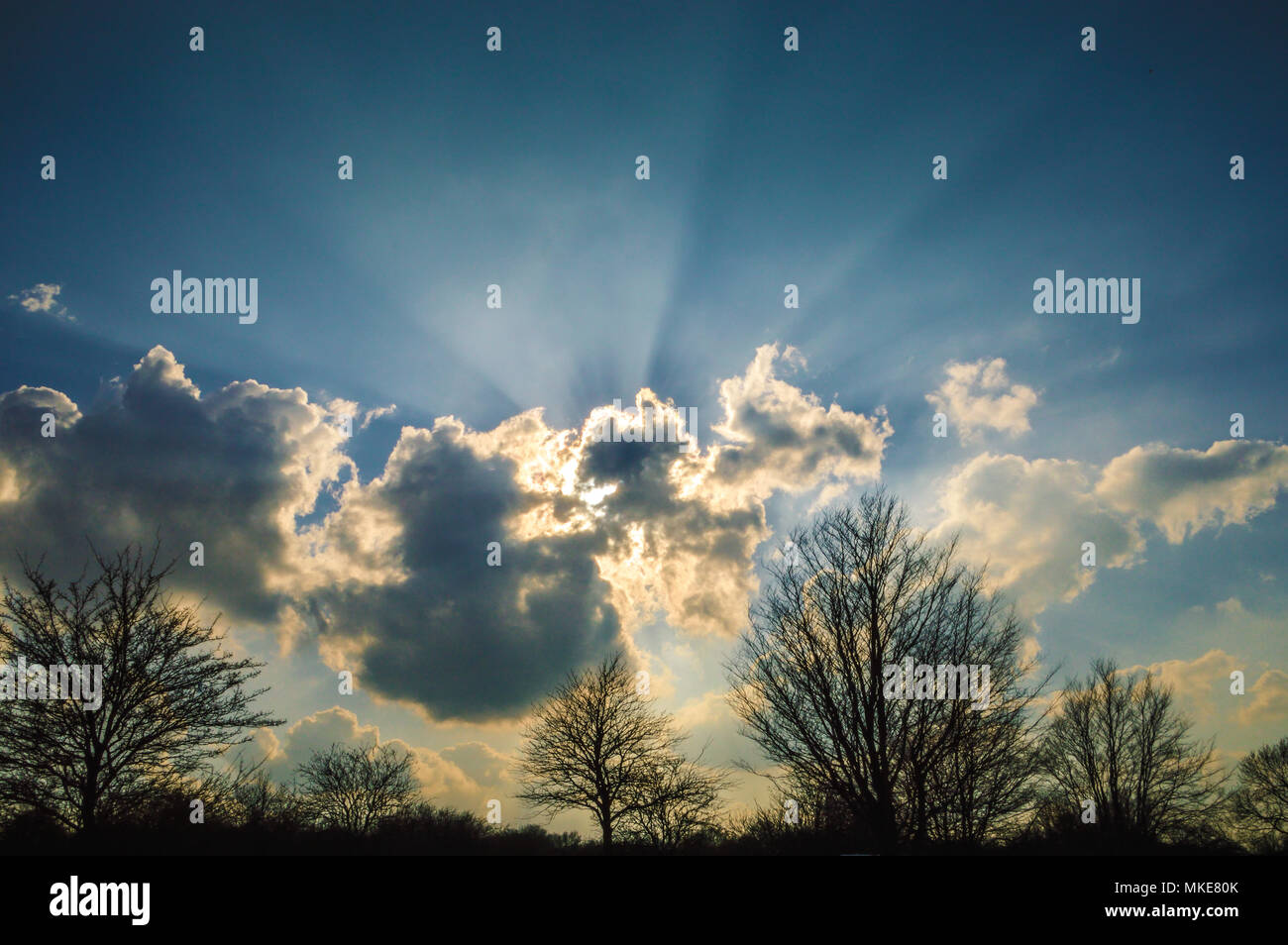 Where is the sun Stock Photo - Alamy