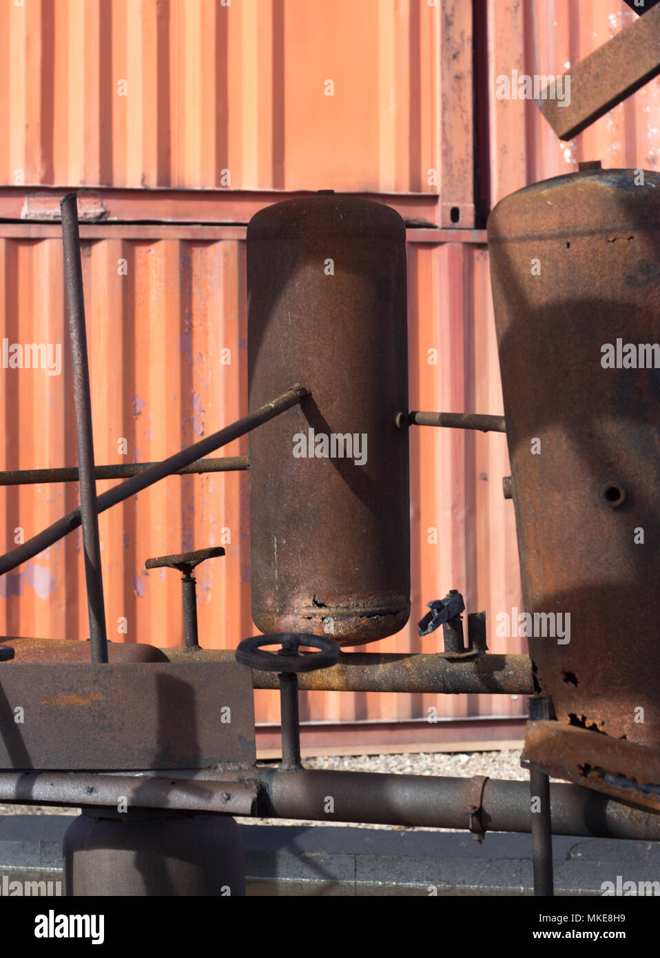 Fire station firefighter training equipment used by fireman to simulate ...