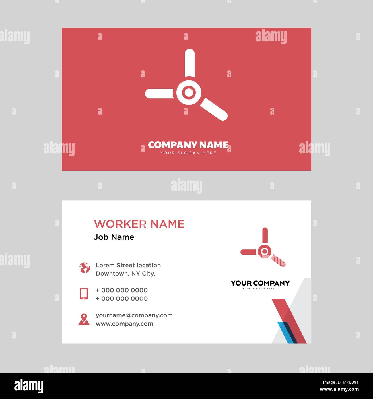 Propeller business card design template, Visiting for your company ...