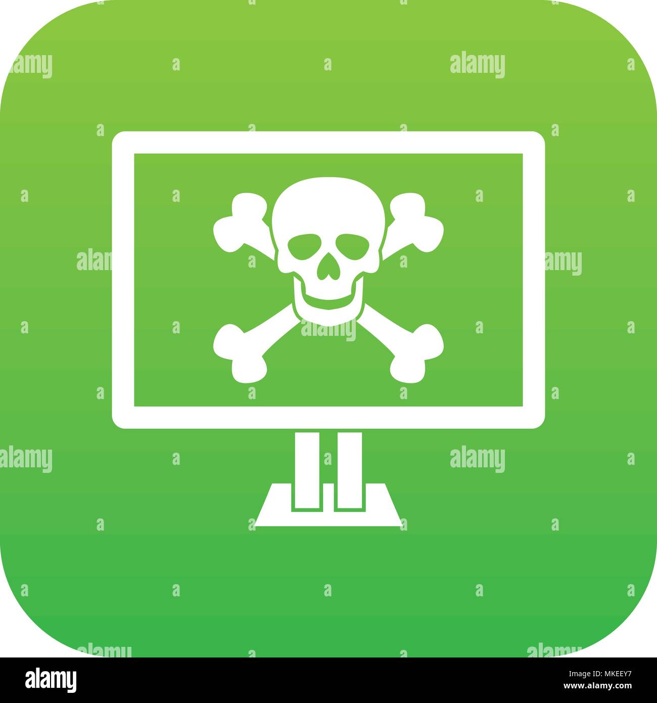 Digital skeleton display Stock Vector Images - Alamy