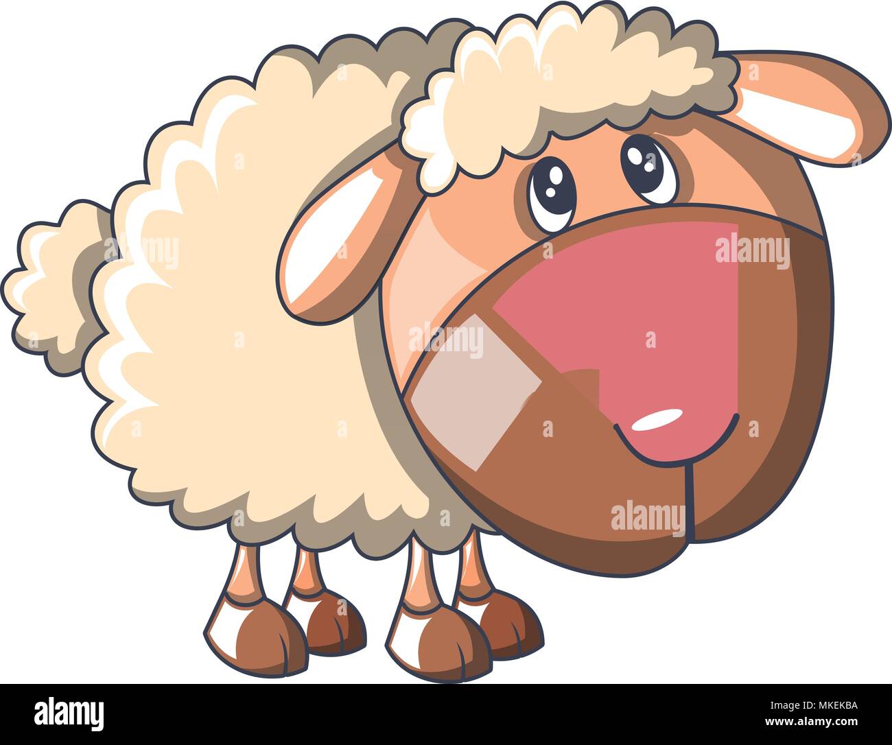 Angry Cartoon Sheep High Resolution Stock Photography and Images - Alamy