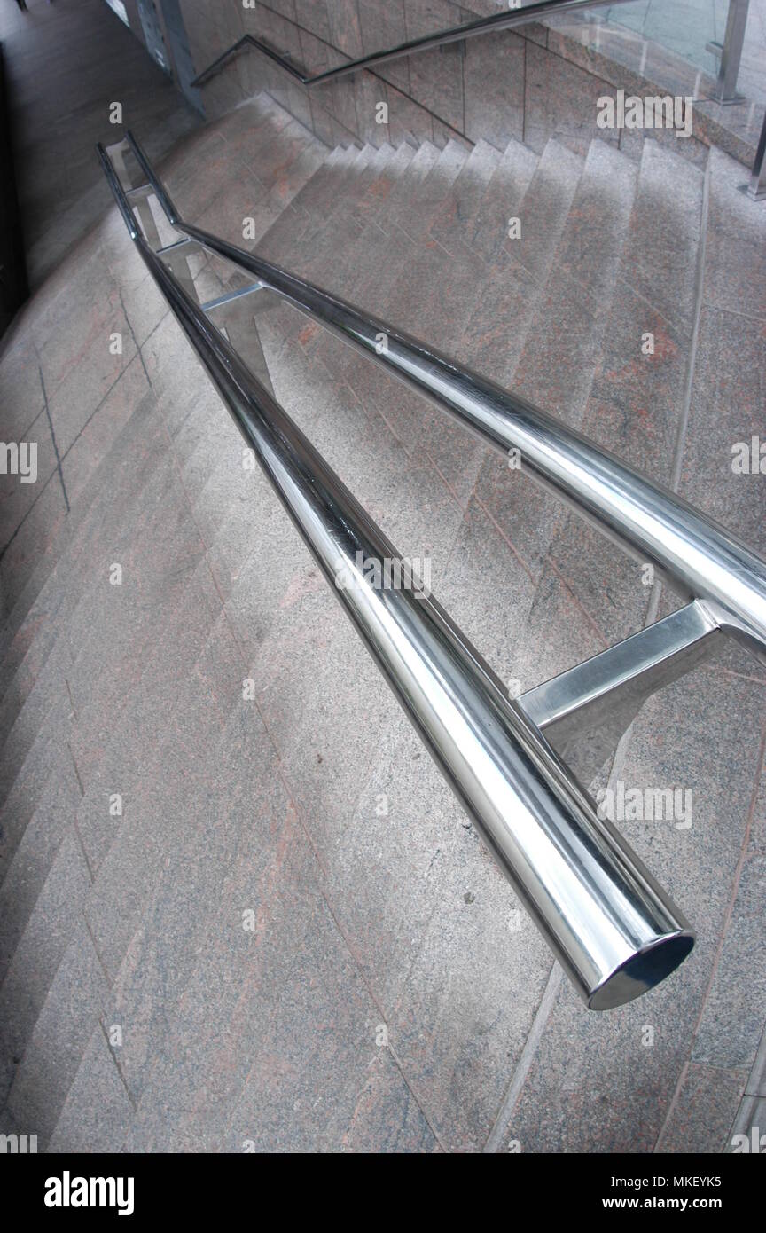 Stainless steel balustrades hi-res stock photography and images - Alamy