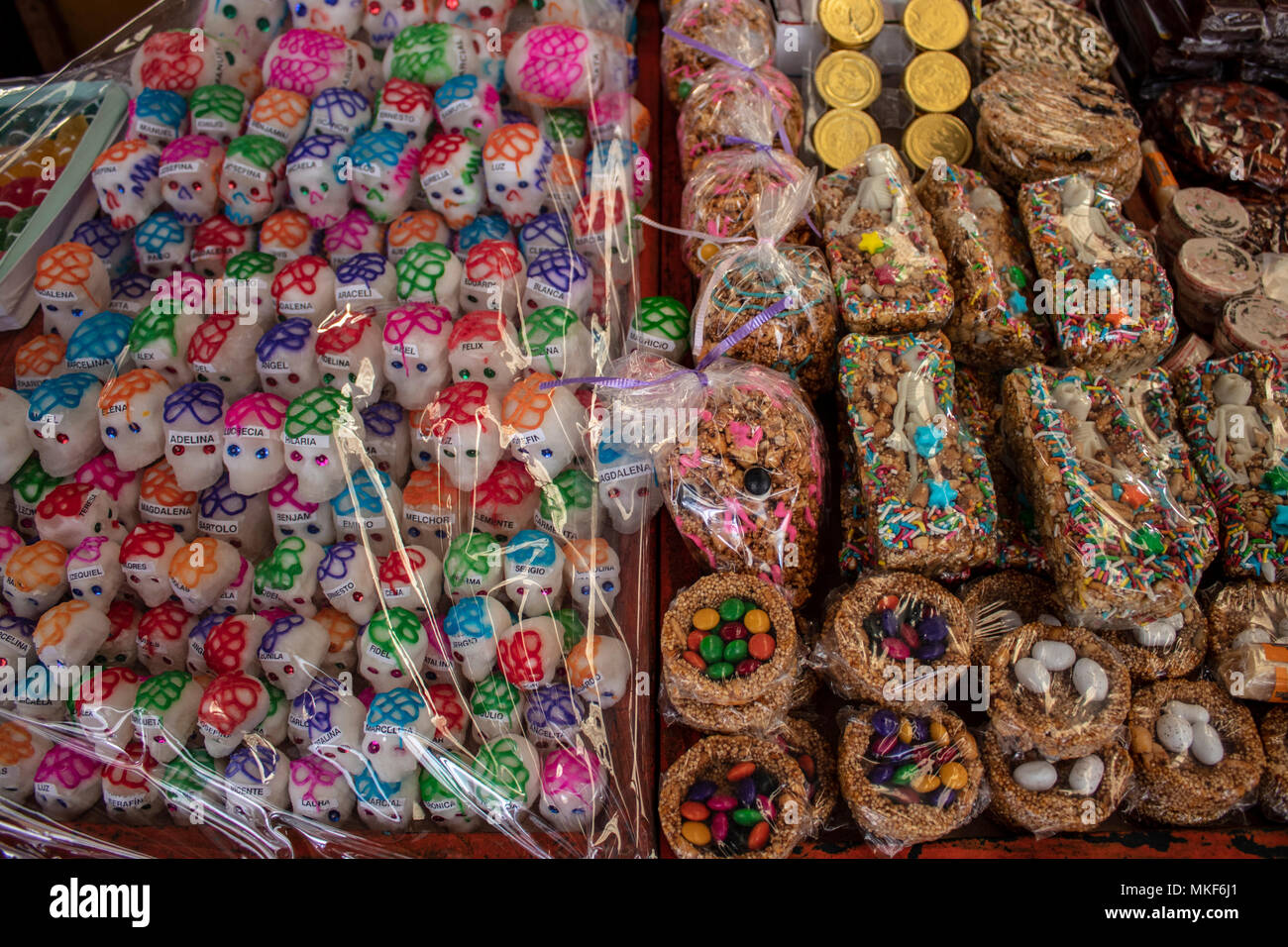 Colorful candy mexican market hi-res stock photography and images - Alamy