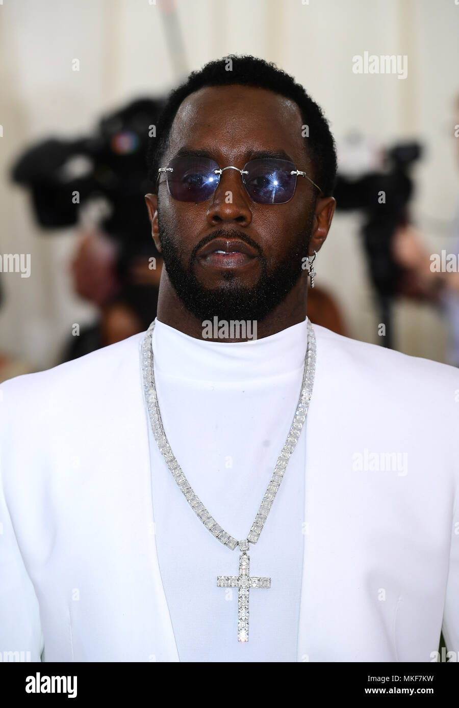 Sean Combs attending the Metropolitan Museum of Art Costume Institute ...