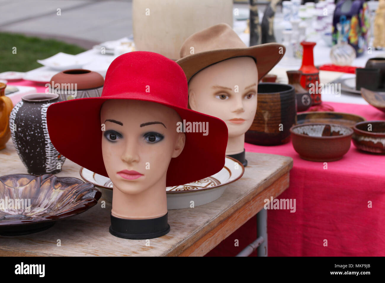 Jumble sale clothes hi-res stock photography and images - Alamy