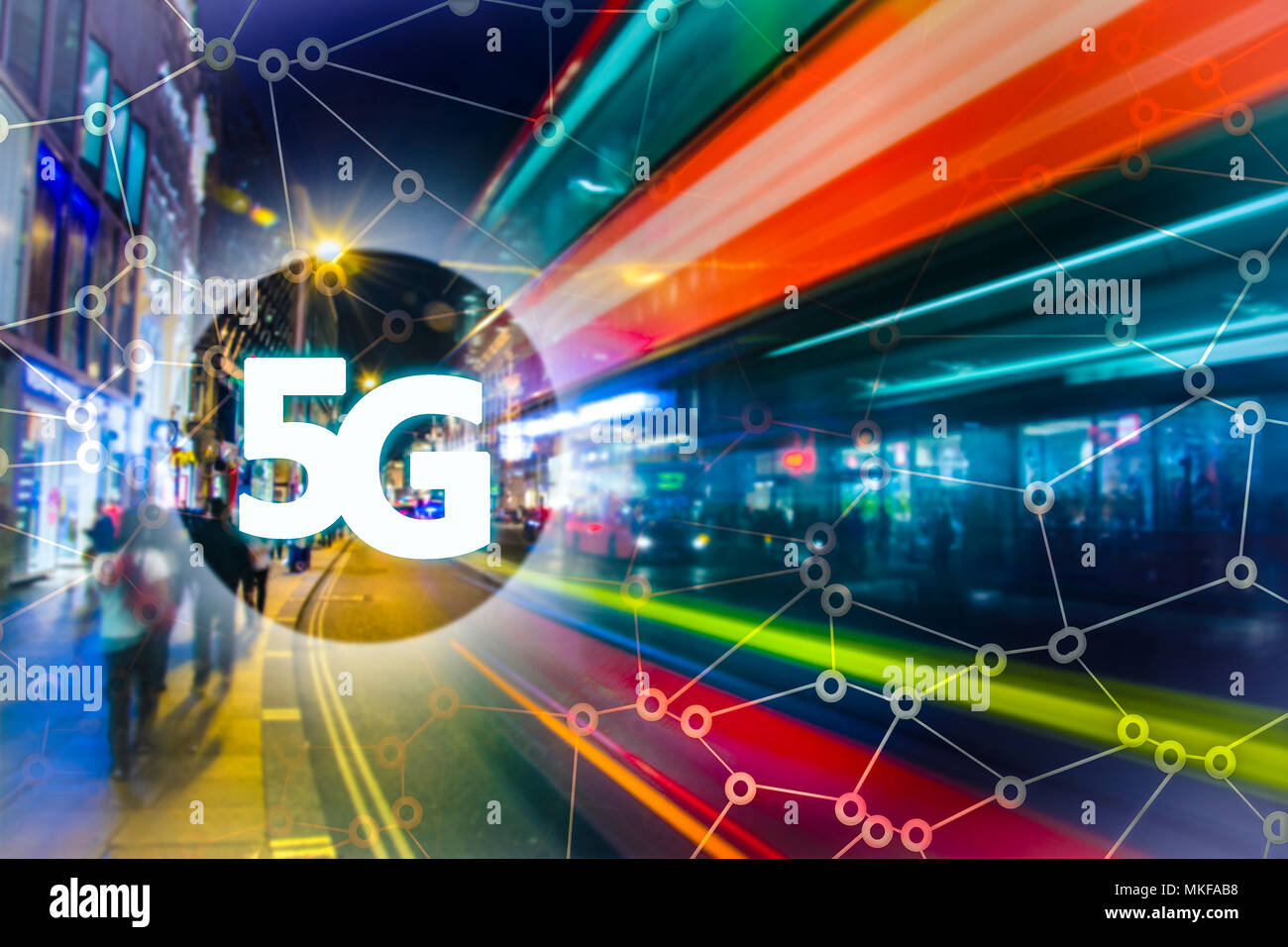 5g london connect hi-res stock photography and images - Alamy
