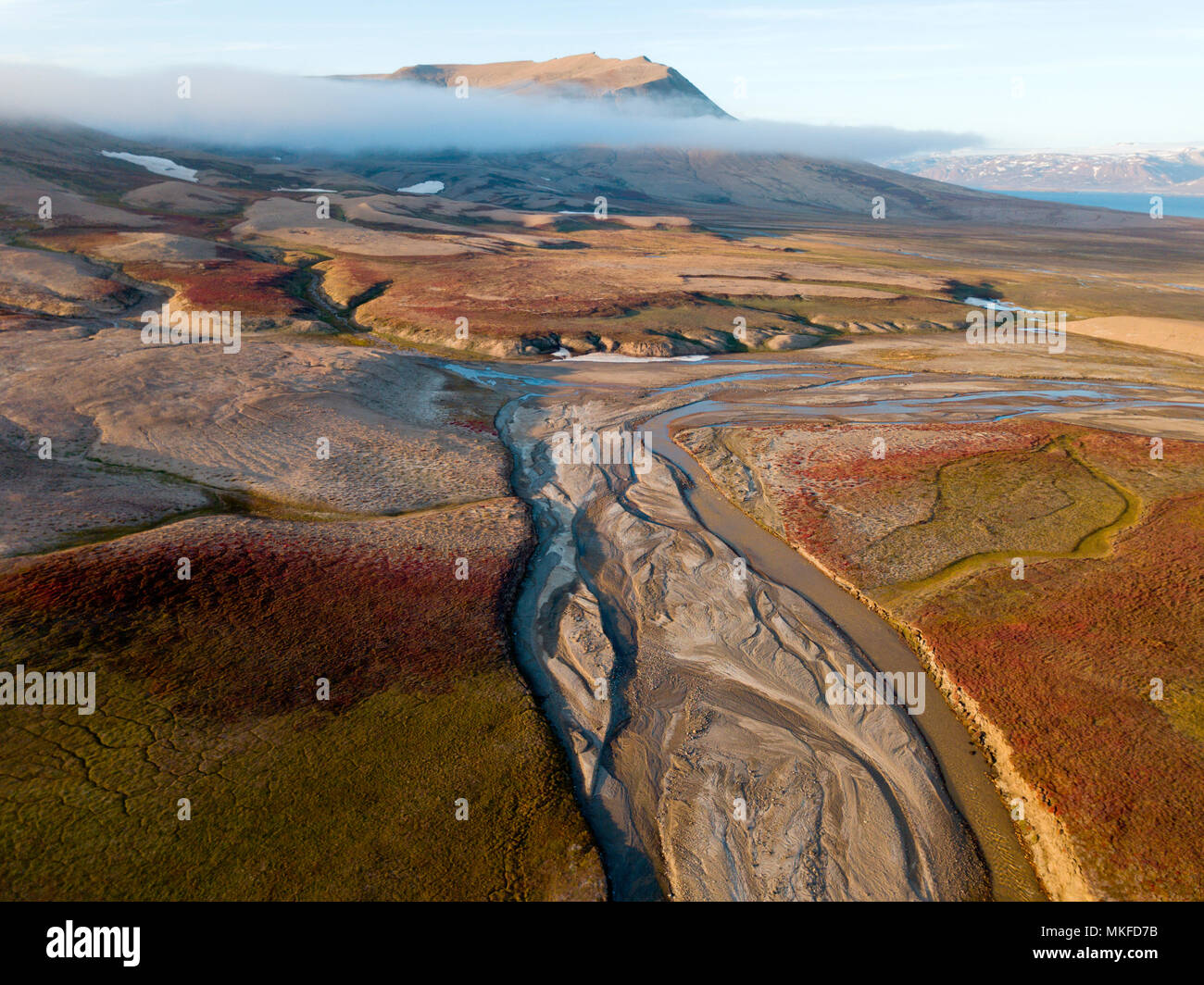 Jameson Land Tundra, East Coast Greenland Stock Photo - Alamy