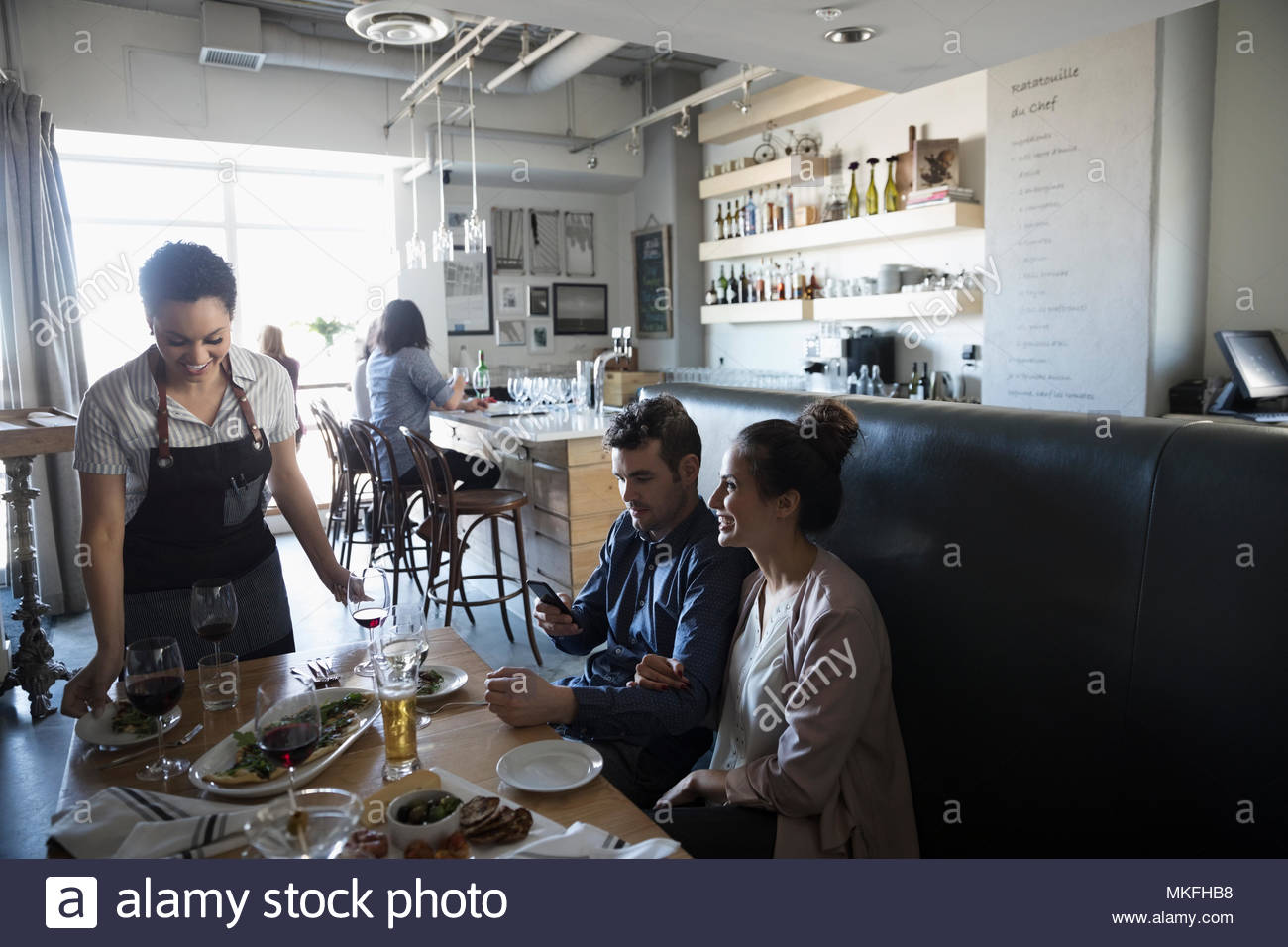 Couple at a chinese restaurant hi-res stock photography and images - Alamy