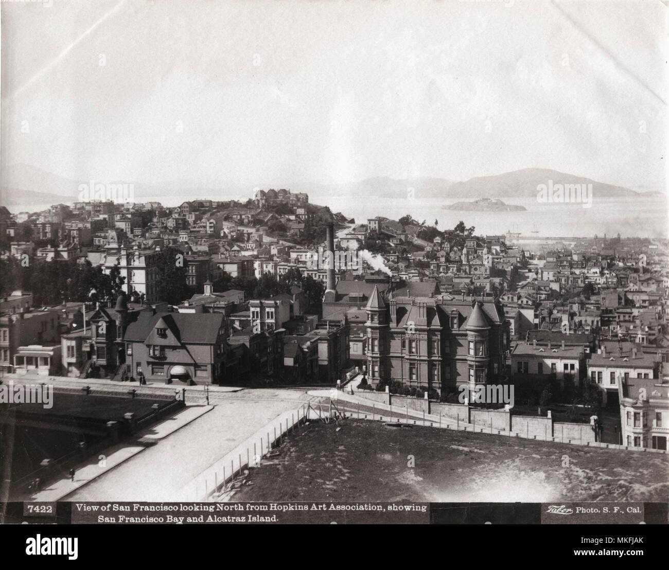 Isaiah W. Taber - View of San Francisco looking North from Hopkins Art ...