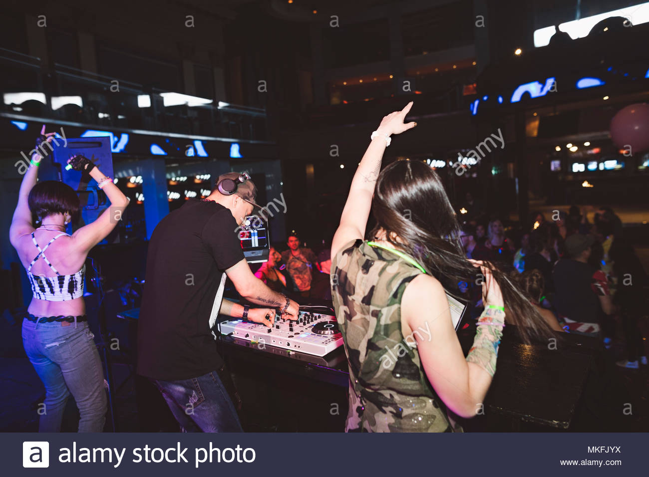 Dancer in nightclub hi-res stock photography and images - Alamy