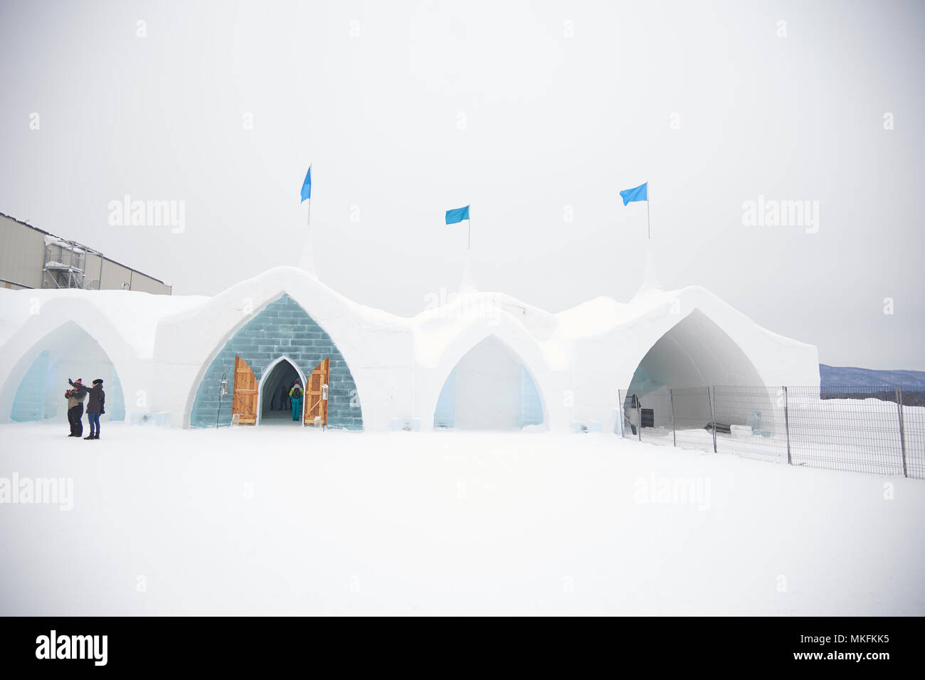 Ice palace quebec hi-res stock photography and images - Alamy