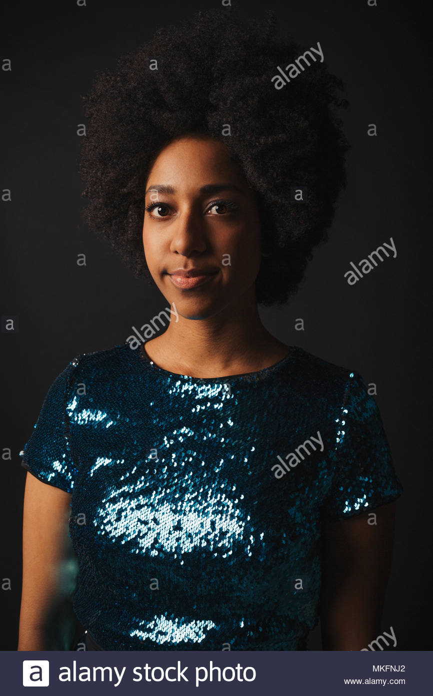 Renaissance portrait confident, strong young female millennial Stock ...