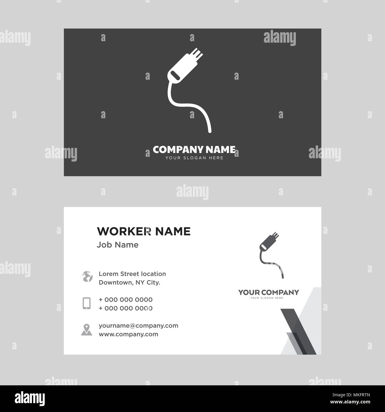 Pendrive business card design template, Visiting for your company ...