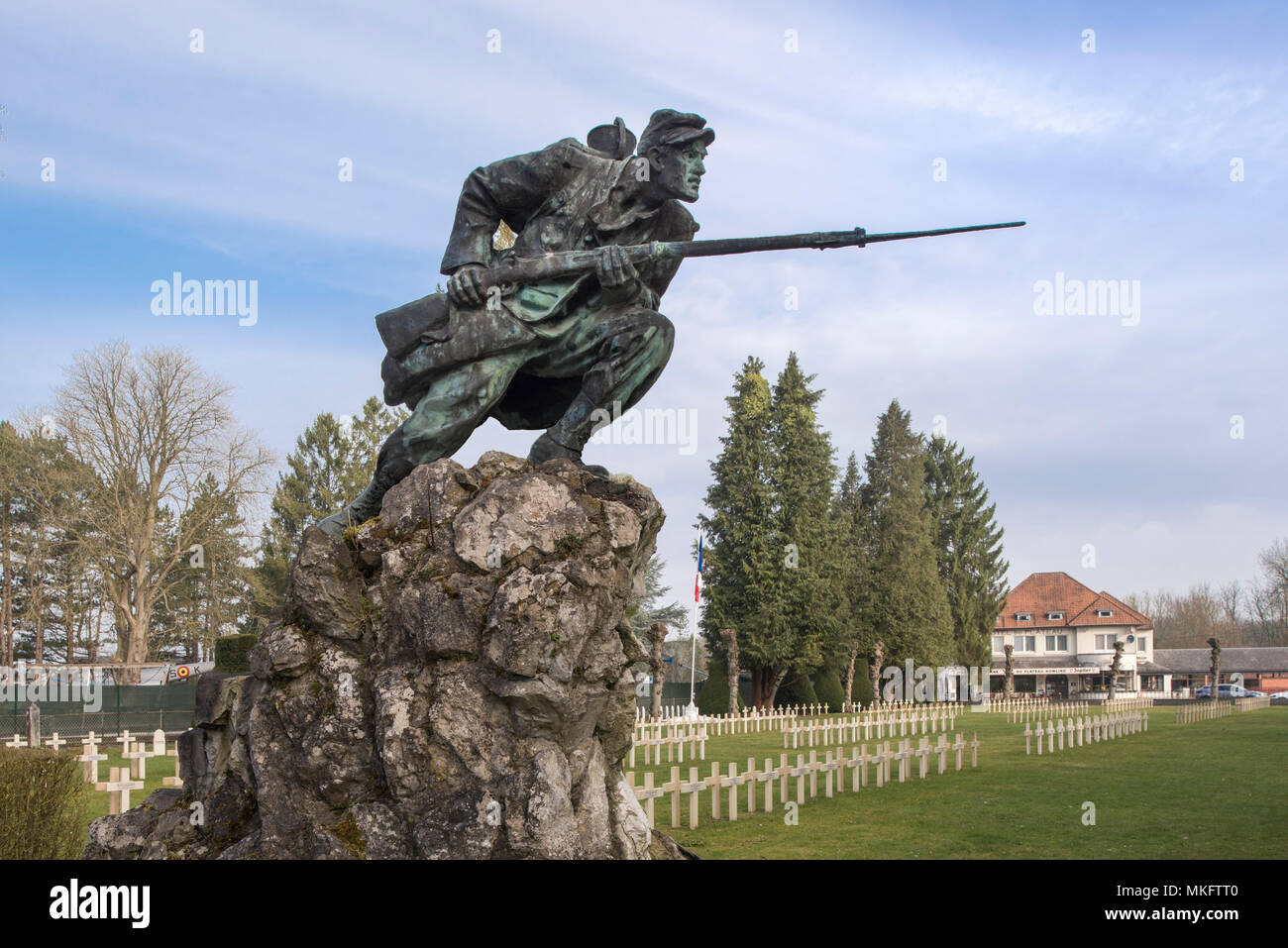 French military cemetery hi-res stock photography and images - Alamy