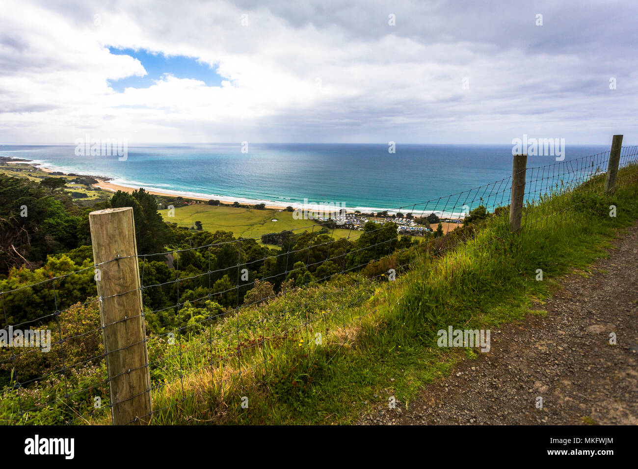 Marriners Lookout Apollo Bay Melbourne Australia Great Ocean Road Stock Photo - Alamy
