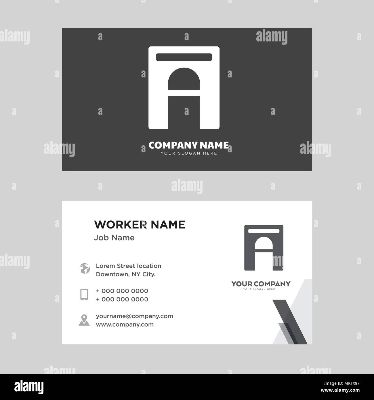 Hard drive business card design template, Visiting for your company ...