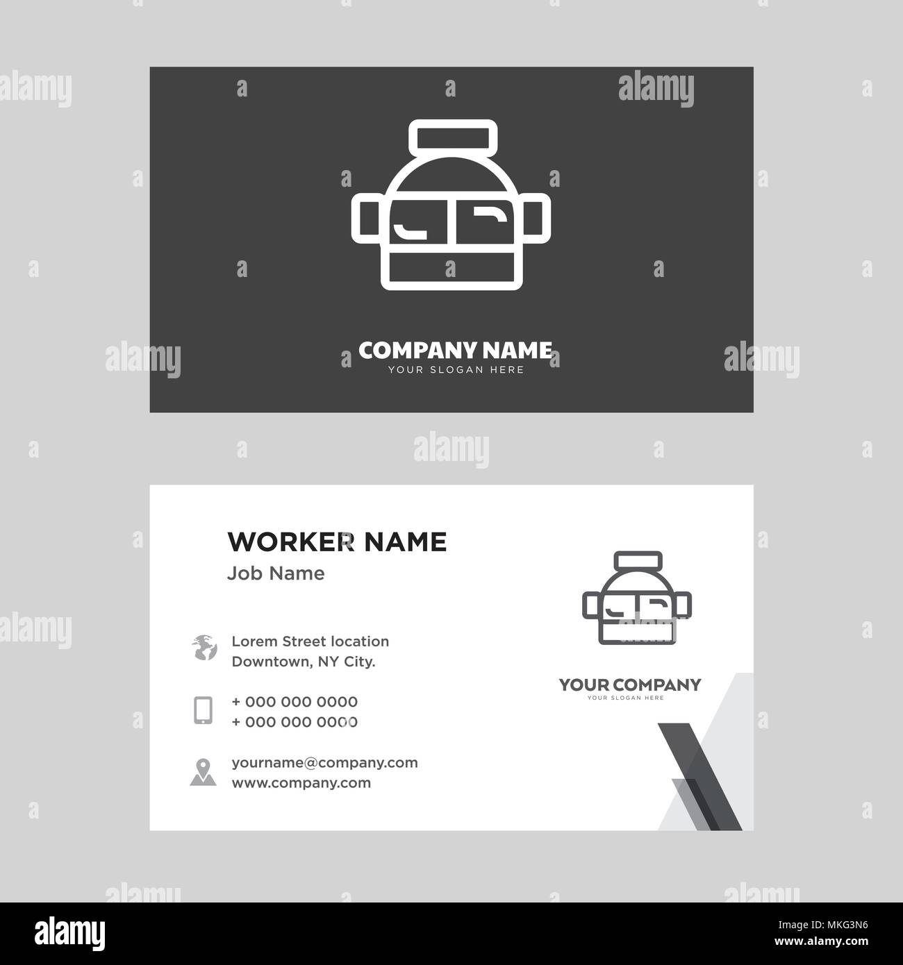 Astronaut business card design template, Visiting for your company ...