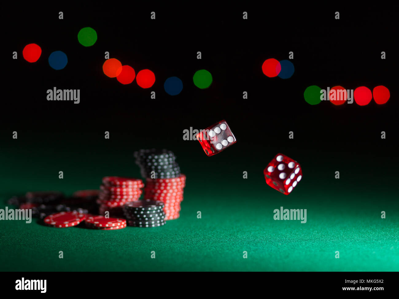 Craps table las vegas hi-res stock photography and images - Alamy