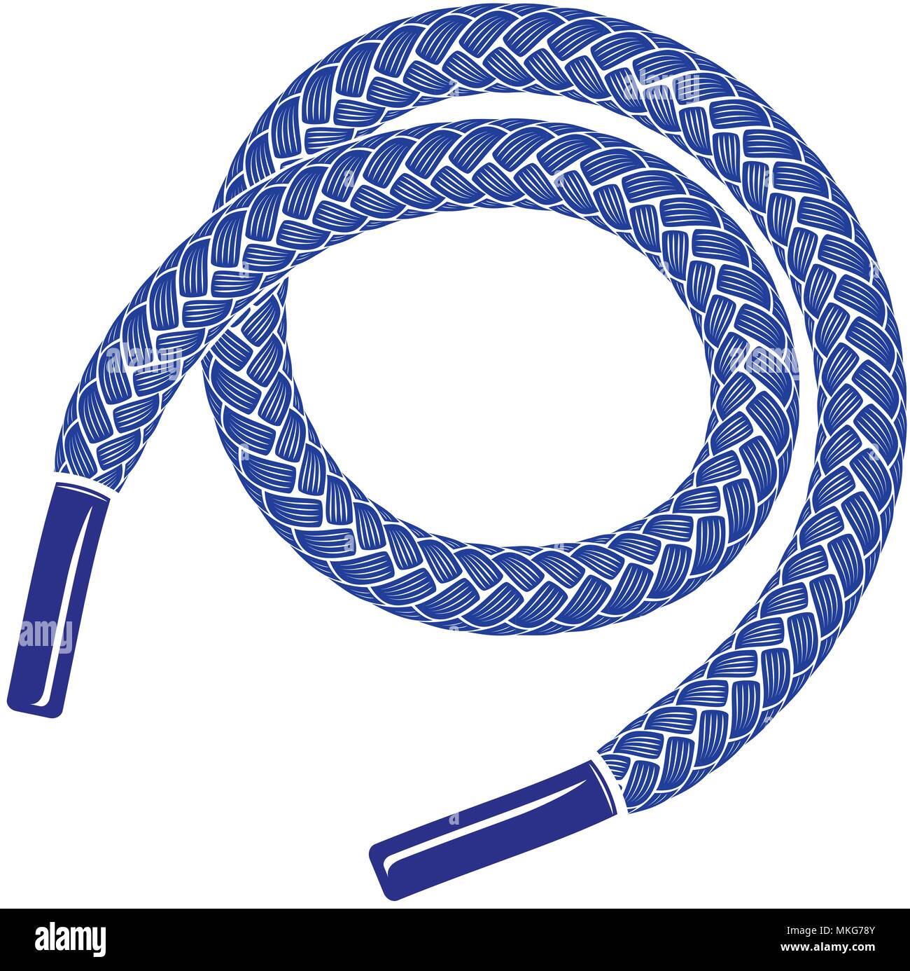 Blue shoelaces icon, simple style Stock Vector Image & Art - Alamy