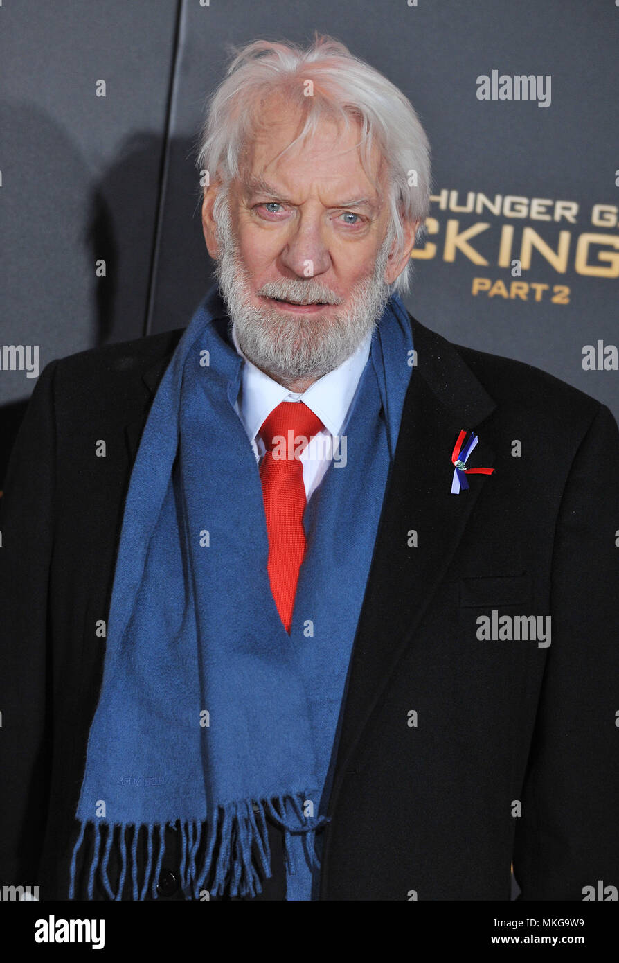 a Donald Sutherland 028 at The Hunger Games- Mockingjay - Part 2 at the ...
