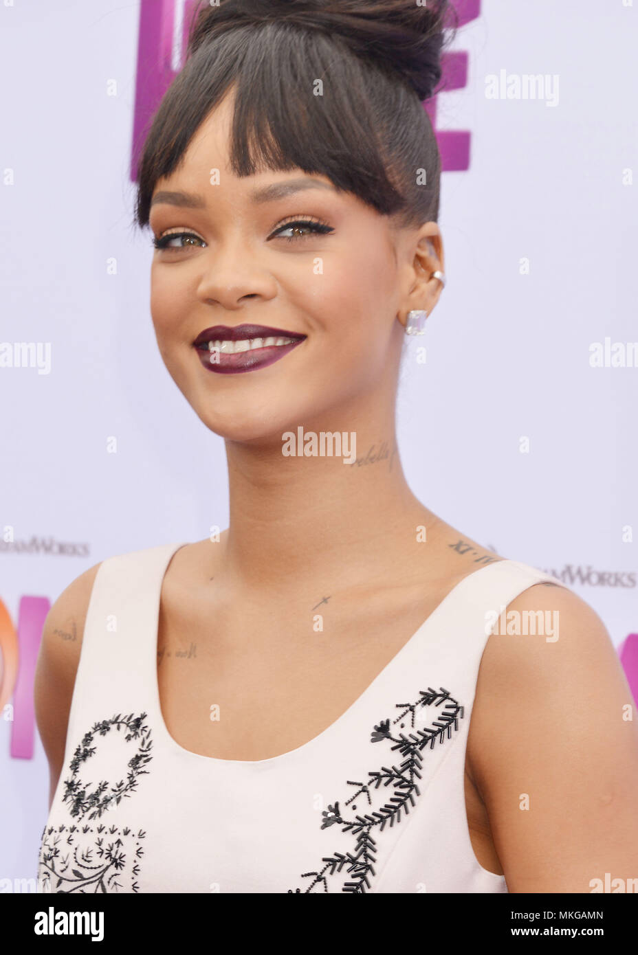 a Rihanna 130 at the Home Premiere at the Regency Village Theatre in ...