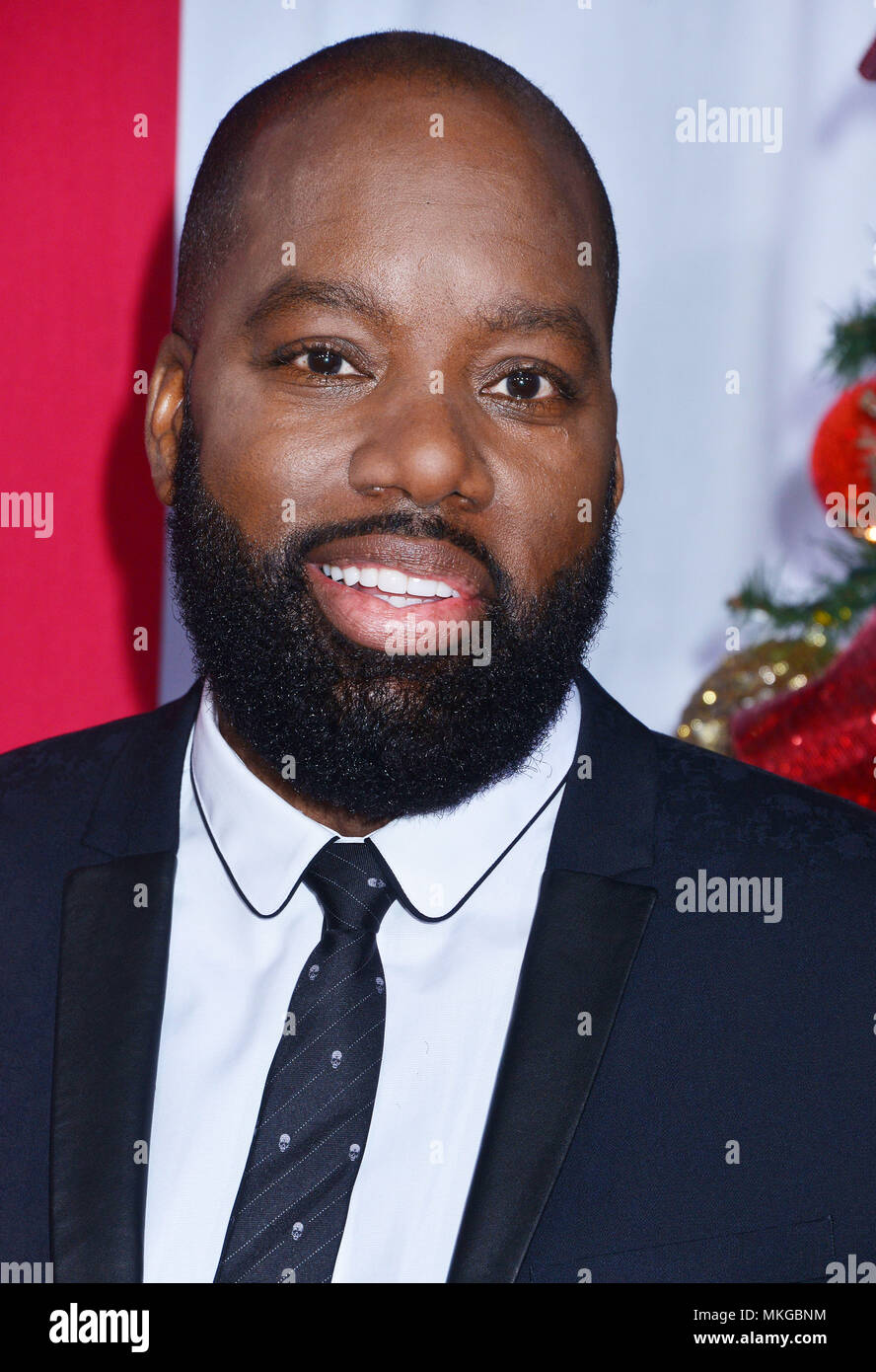 David E. Talbert 141 at the Almost Christmas Premiere at the Westwood ...