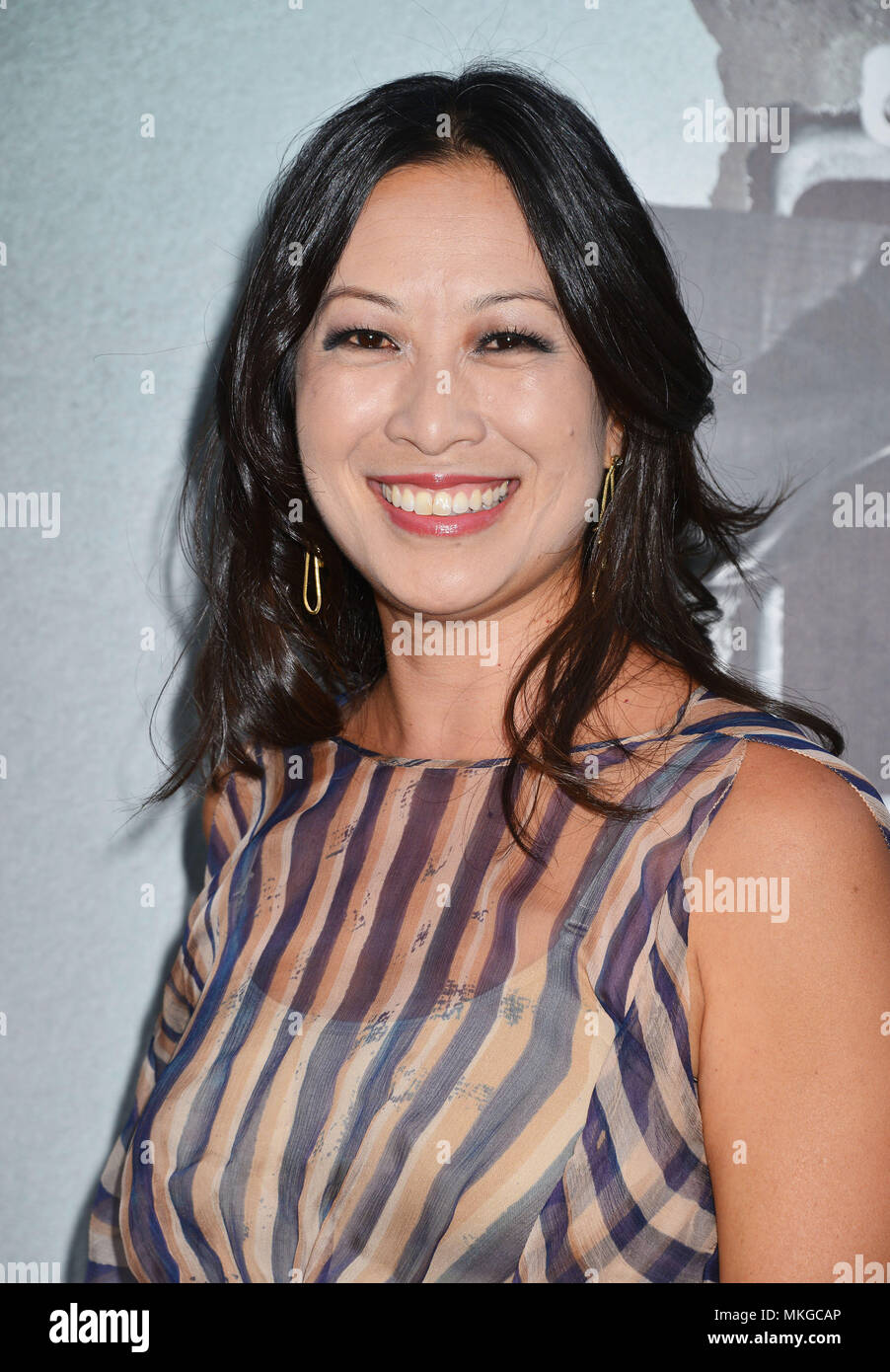 Elizabeth Pan 056 at the Lights Out Premiere at the TCL Chinese Theatre ...