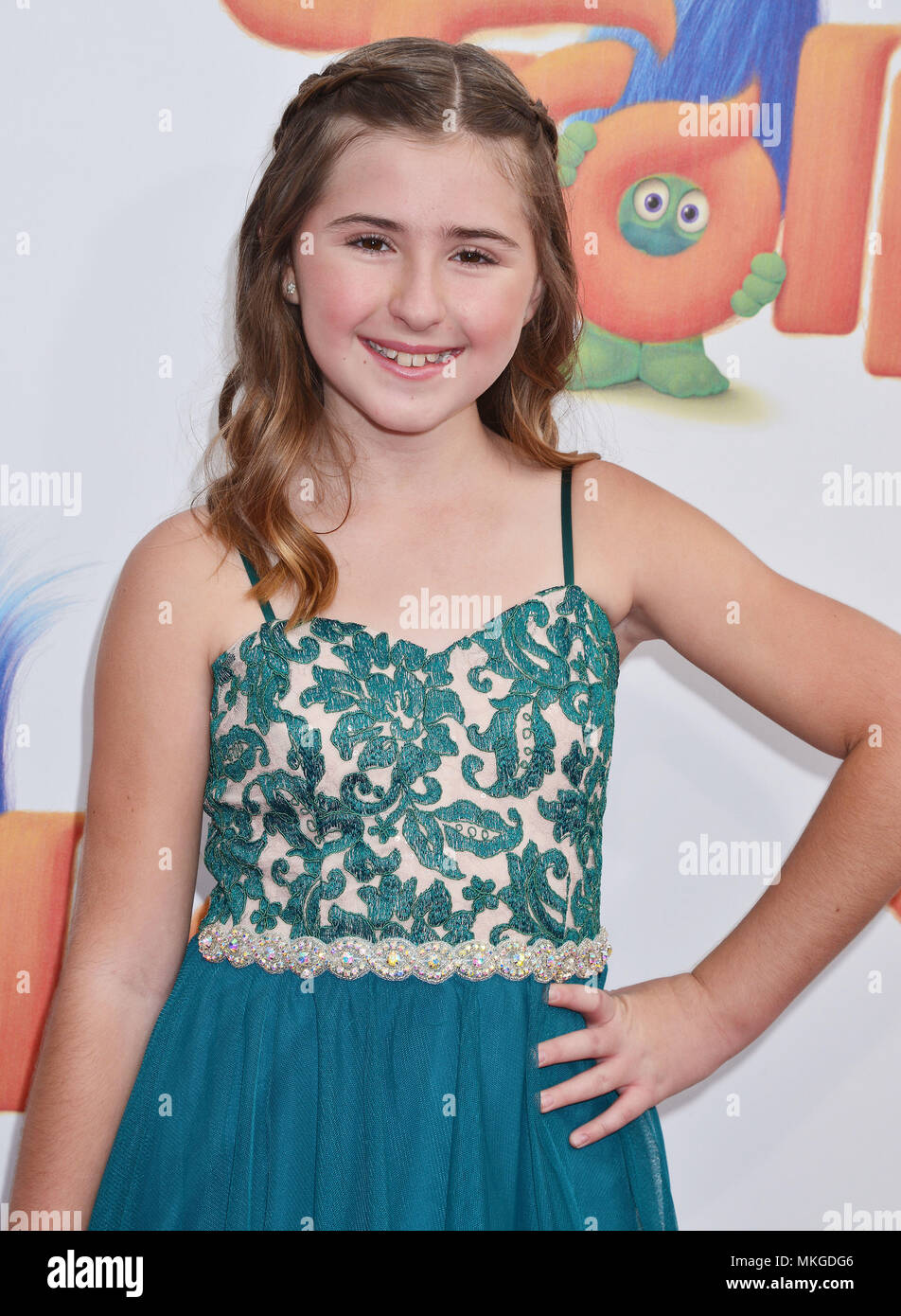 Hadley Belle Miller 051 at the Trolls Premiere at the Westwood Village ...