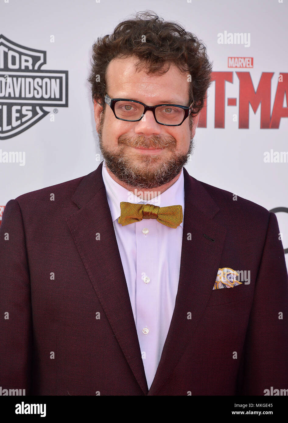 Christopher Beck - music arriving at the Ant Man Premiere at the Dolby ...