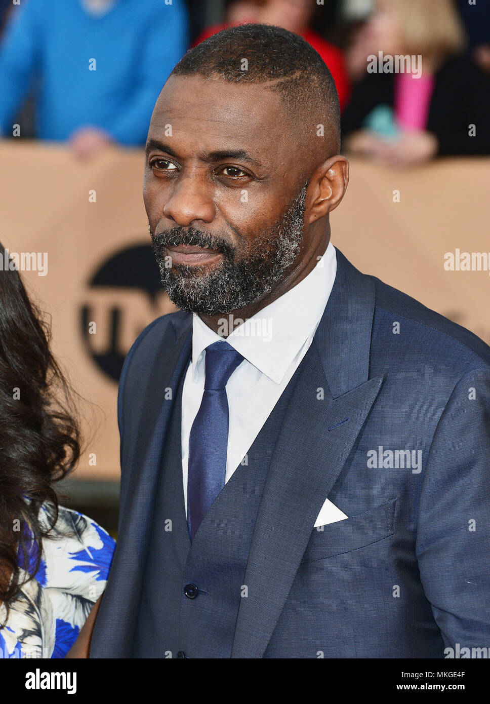 Idris Elba at the 22nd Ann. Screen Actors Guilds ( SAG ) Awards 2016 at ...