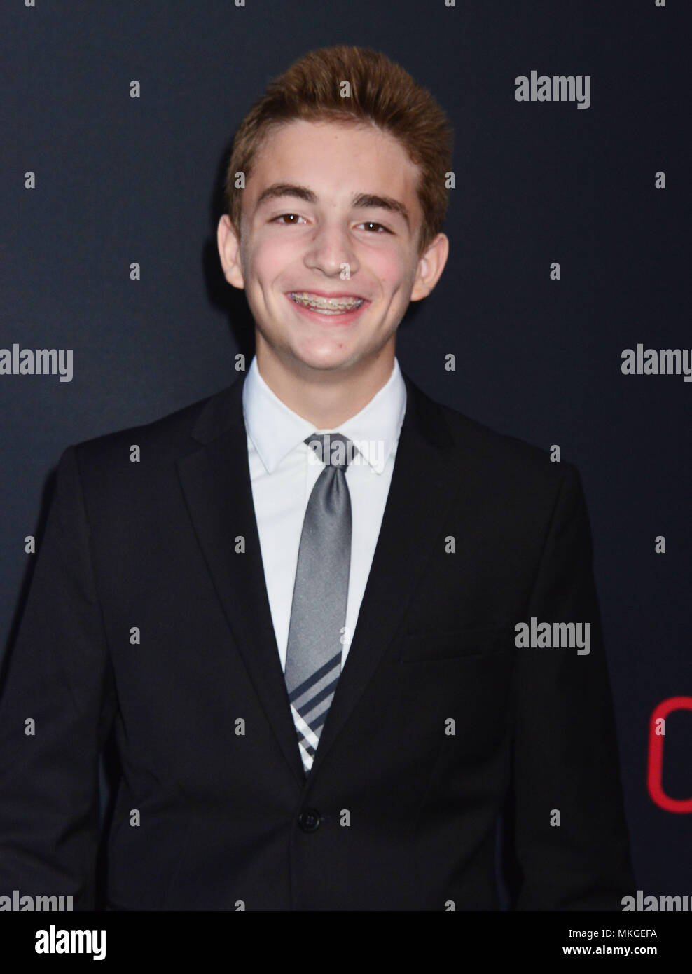 Jake Presley at The Accountant Premiere at the TCL Chinese Theatre in ...
