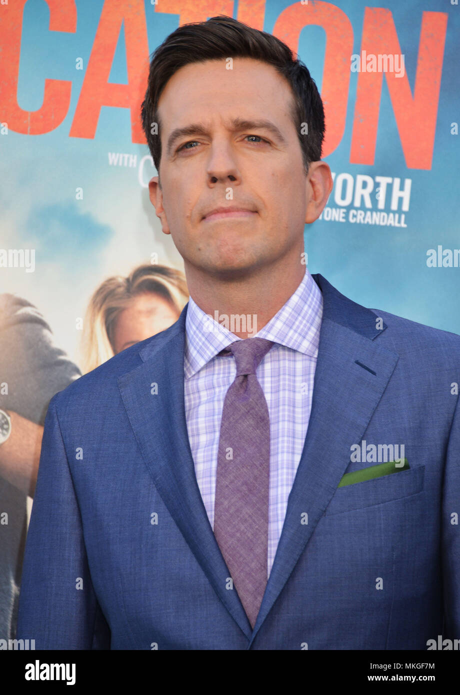 Ed Helms 101 at the the premiere of Vacation at the Regency Village ...