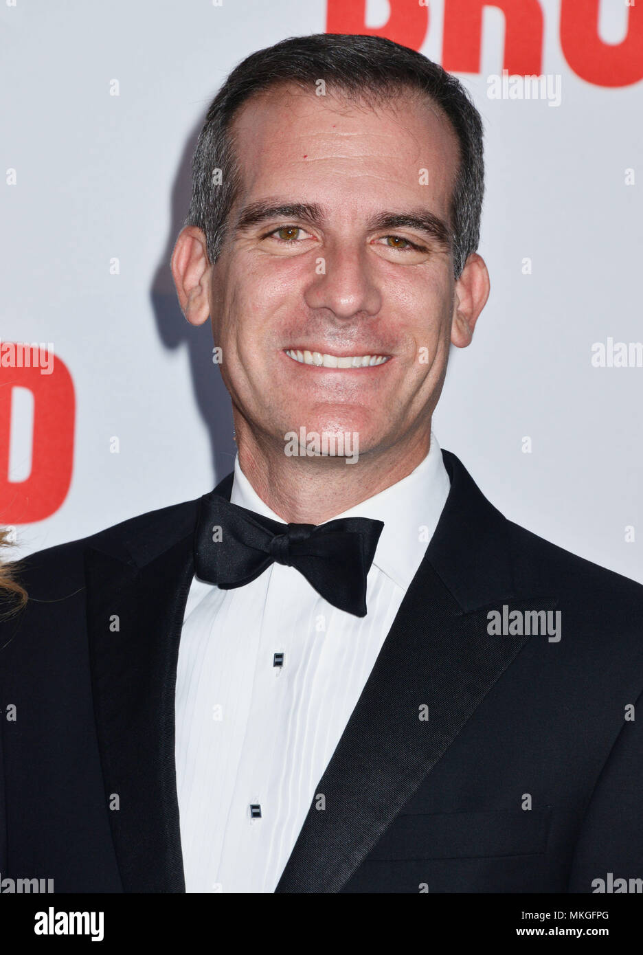 Eric Garcetti at The Broad Museum Opening and Inaugural Dinner at the ...