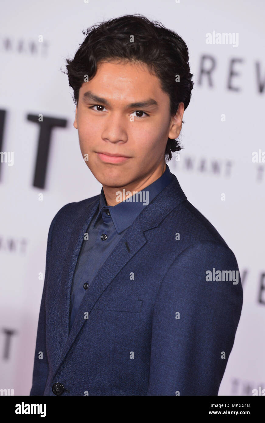 Forrest Goodluck 036 at The Revenant Premiere at the TCL Chinese ...