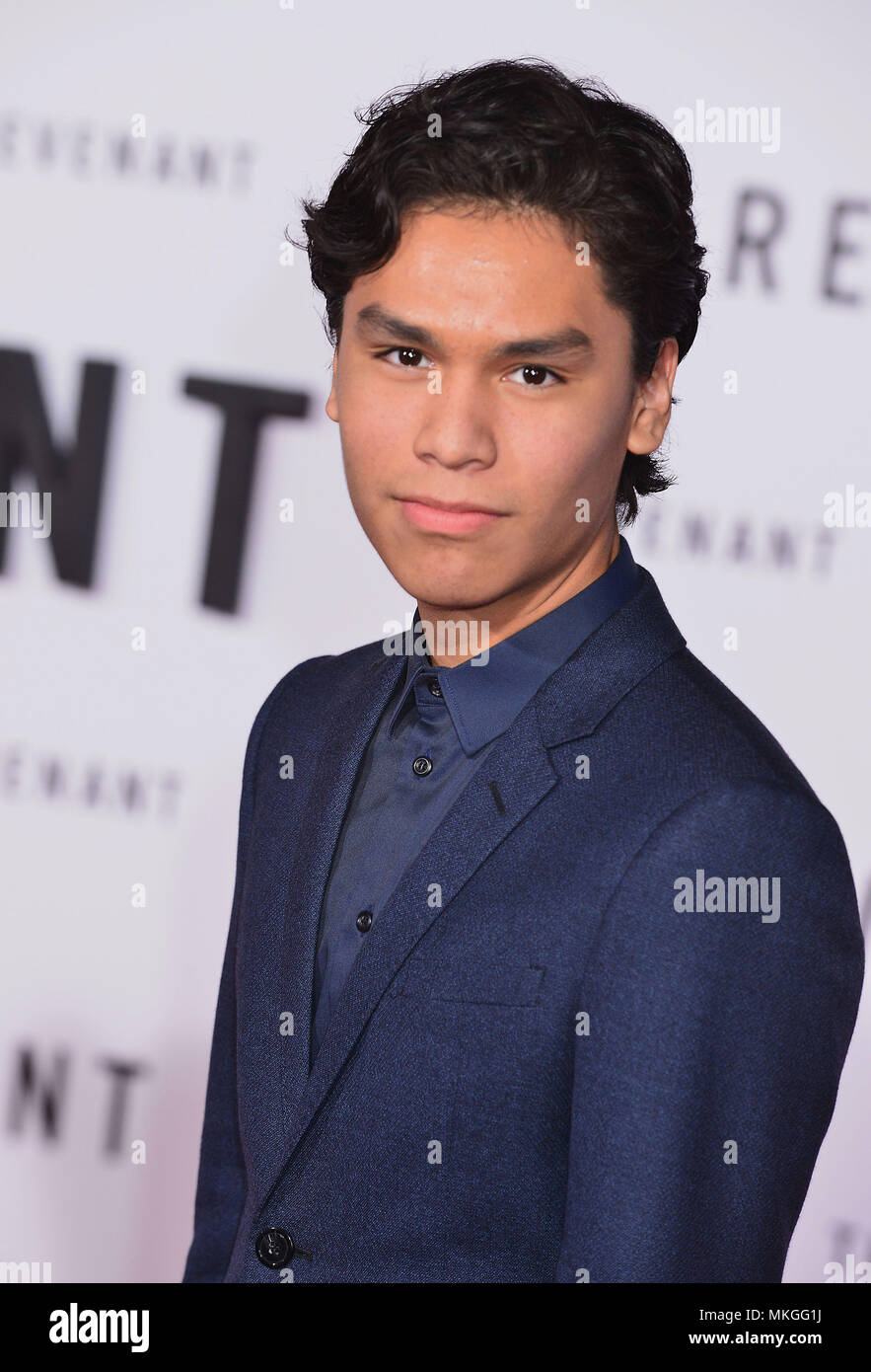 Forrest Goodluck 037 at The Revenant Premiere at the TCL Chinese ...