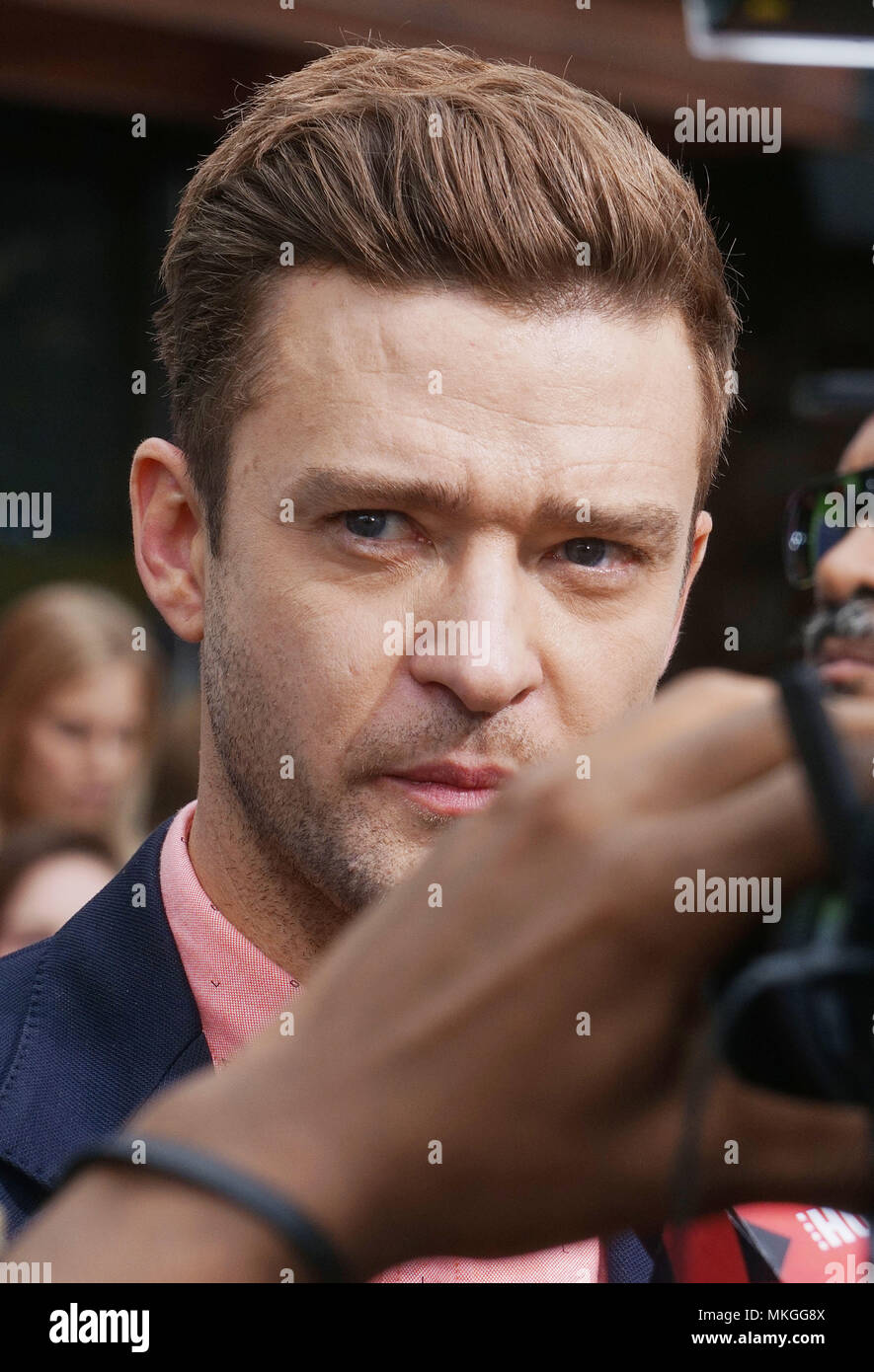 Justin Timberlake 002 at the Trolls Premiere at the Westwood Village ...