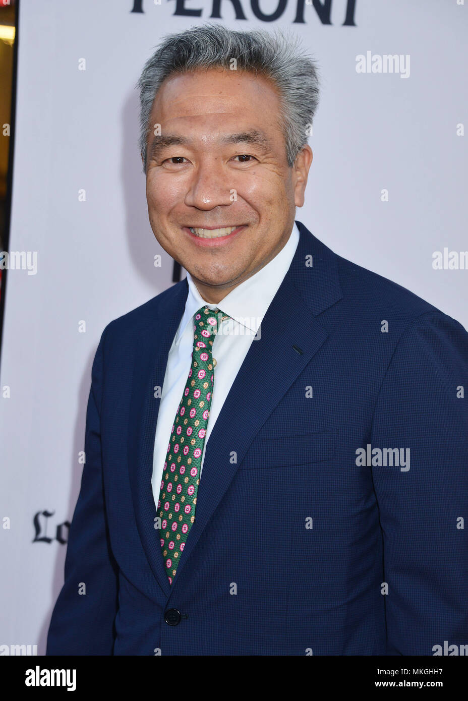 Kevin Tsujihara at the premiere of 'The Conjuring 2' during the 2016 ...