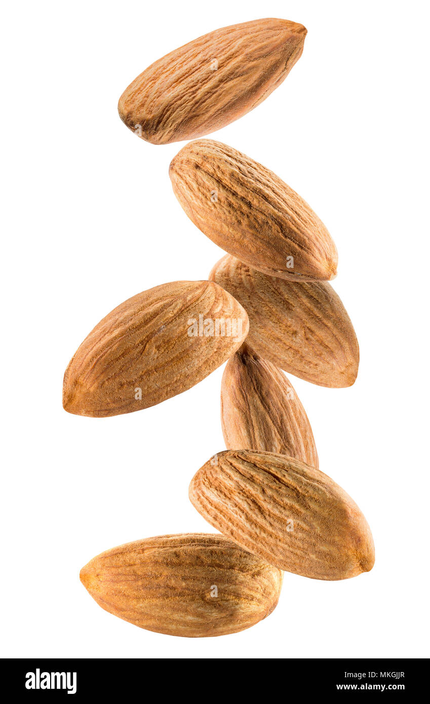 Almonds falling hi-res stock photography and images - Alamy