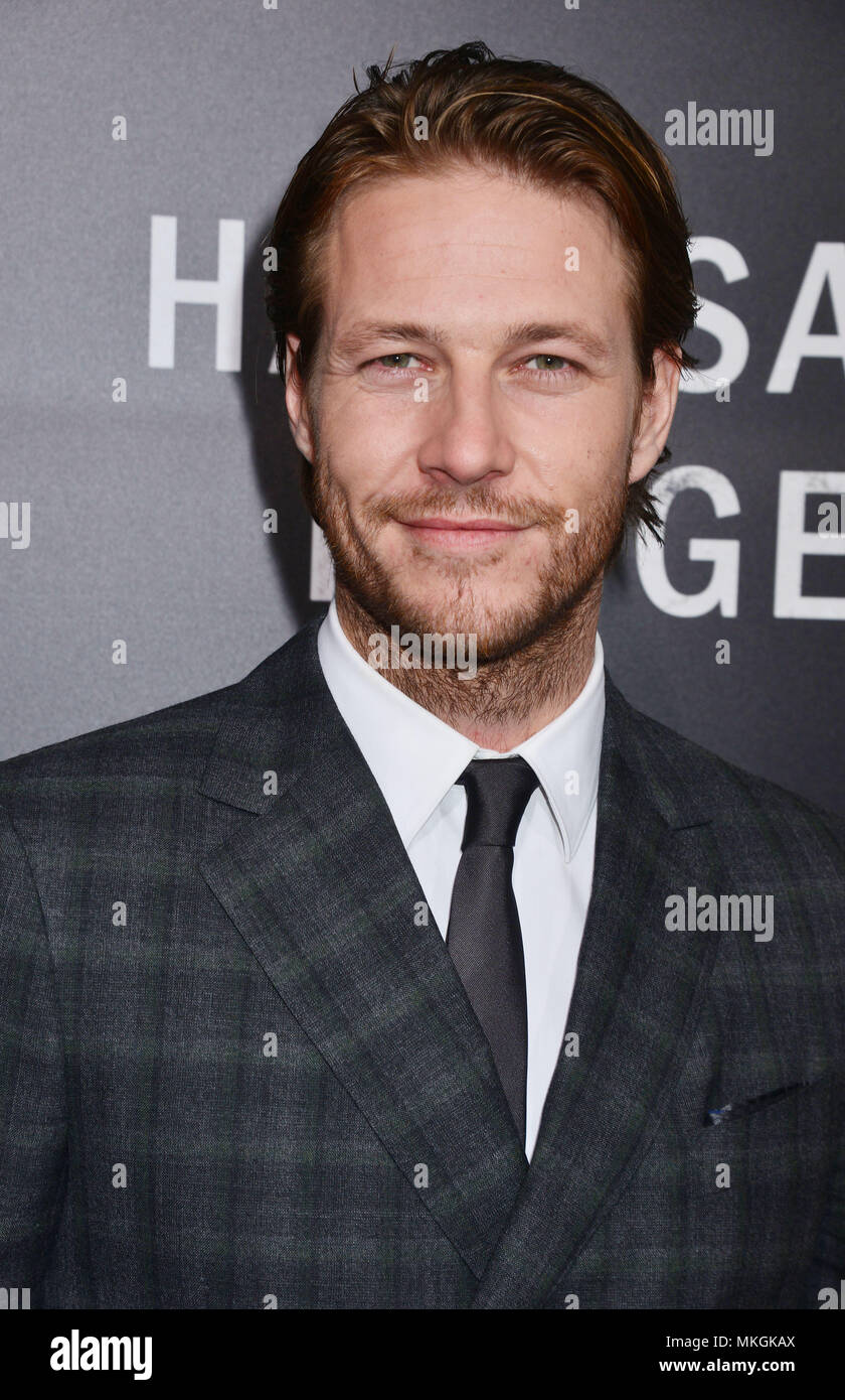 Luke Bracey 083 at the Hacksaw Ridge Premiere at the Academy of Motion ...
