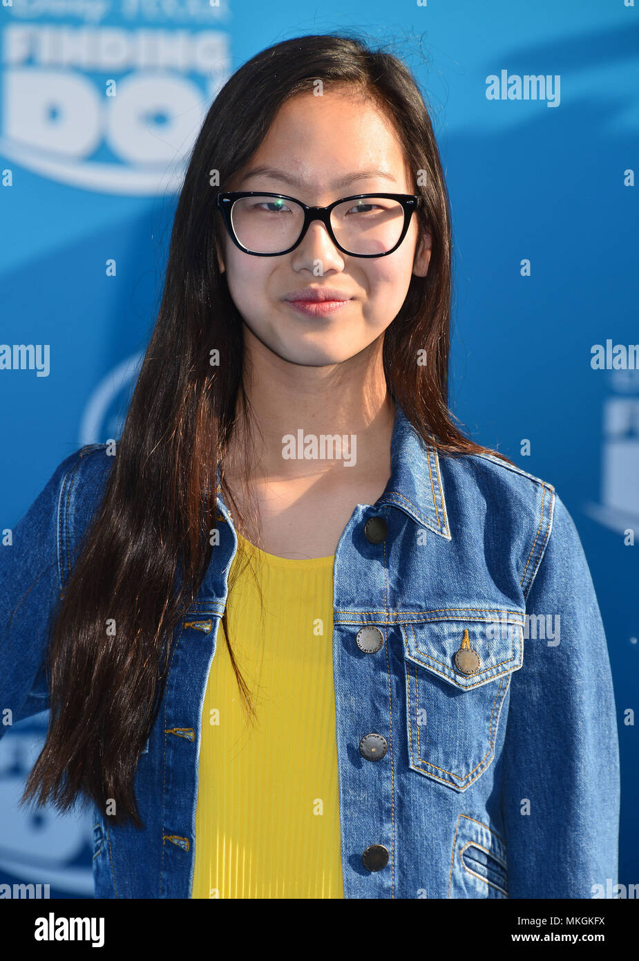Madison Hu at the Finding Dory Premiere at the El Capitan Theatre in ...