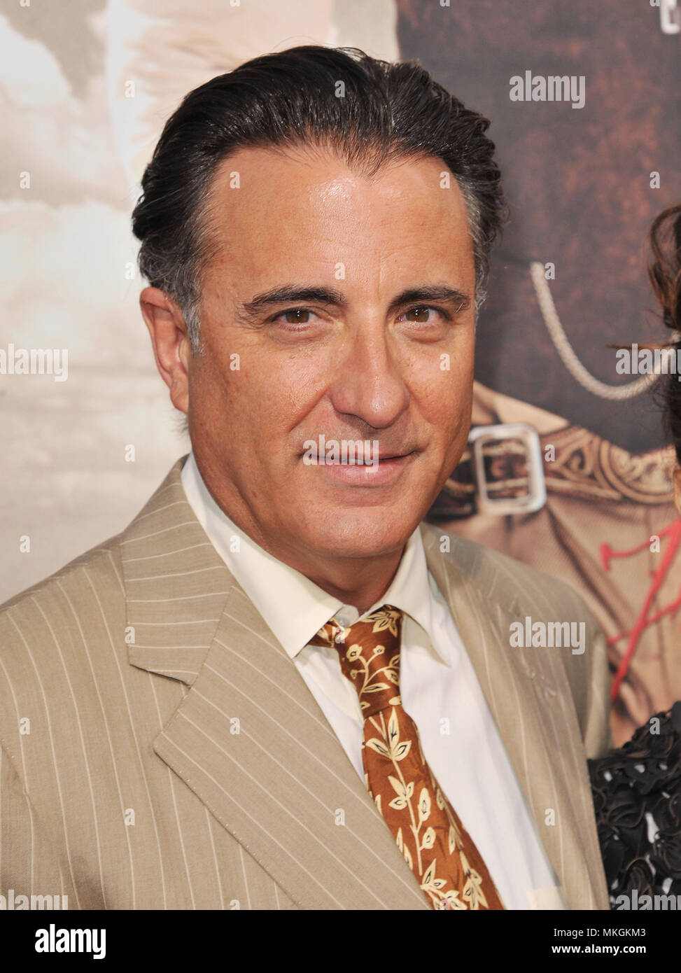 Andy Garcia at the For Greater Glory Premiere at the Academy Of Motion ...