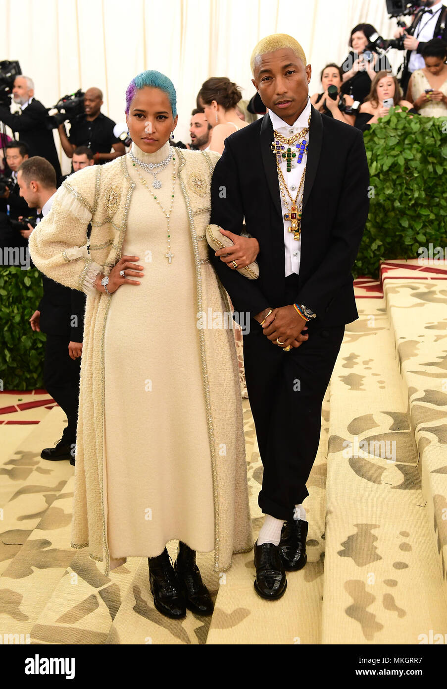 Pharrell Williams And Wife Wedding