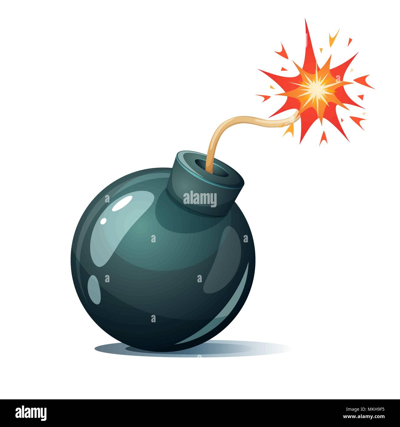 Cartoon bomb hi-res stock photography and images - Alamy