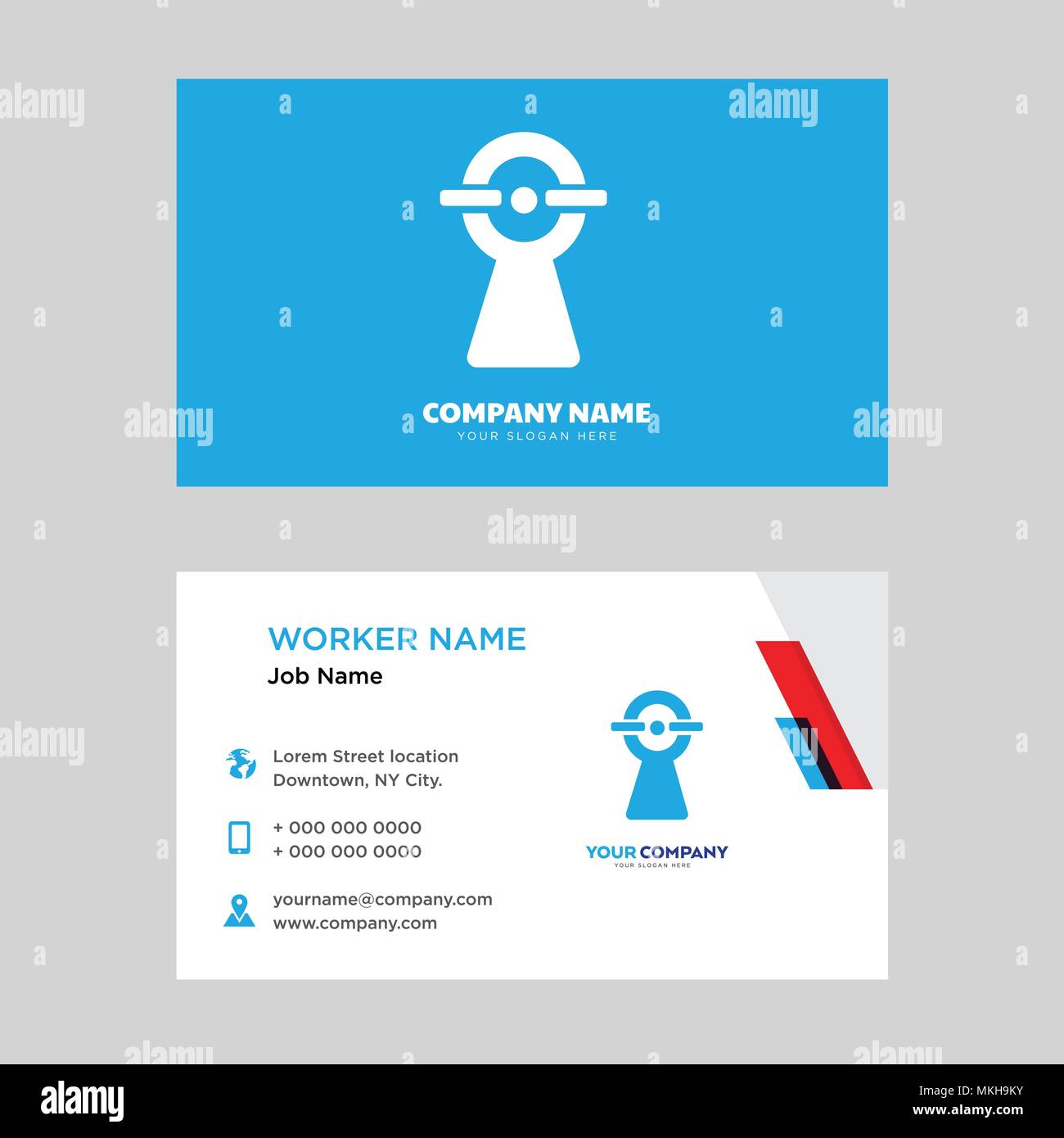 Web cam business card design template, Visiting for your company ...