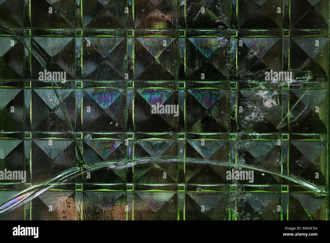 Abstract broken green hi-res stock photography and images - Alamy